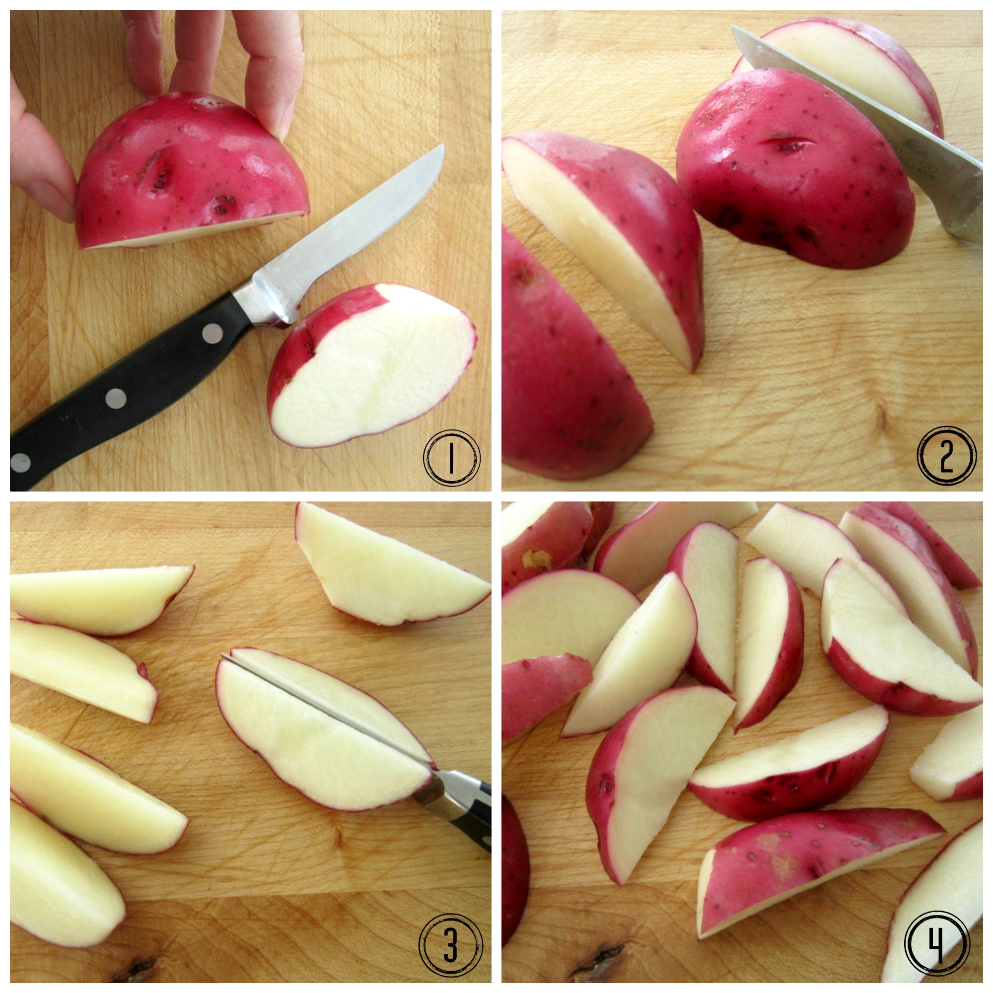 How To Cut Potato Wedges