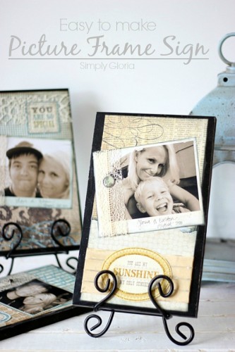 Picture Frame Sign - Simply Gloria