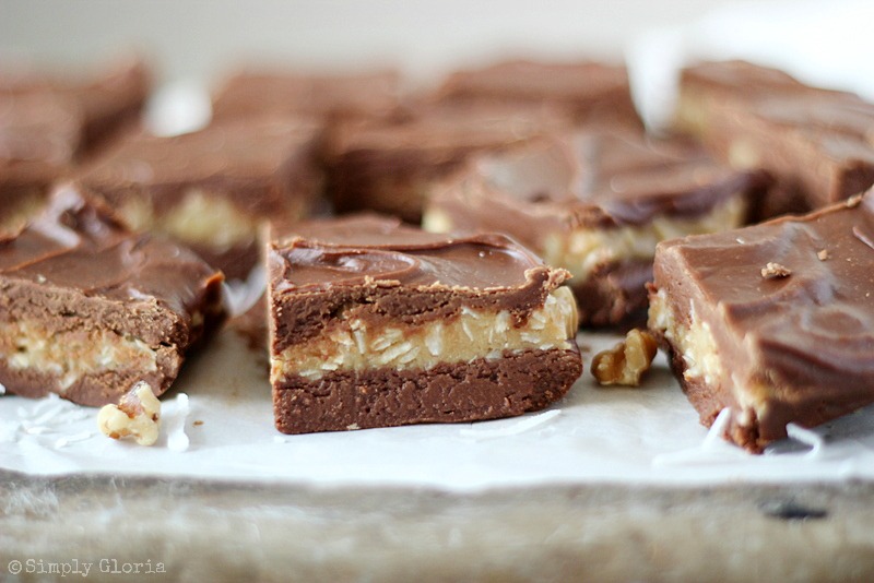 German Chocolate Fudge - Simply Gloria